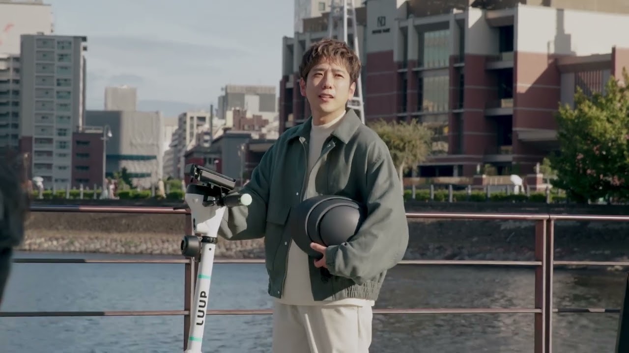 二宮和也 出演『LUUP』新TV-CM「登場」篇 / 「乗ってる」篇メイキング - MAGMOE