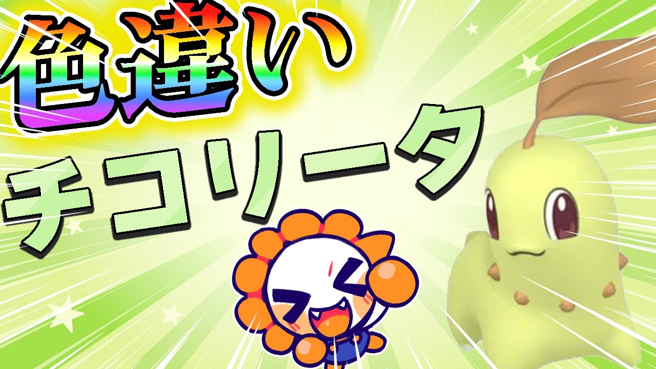♀の色違いチコリータ探してます【ポケモンSV】 - MAGMOE