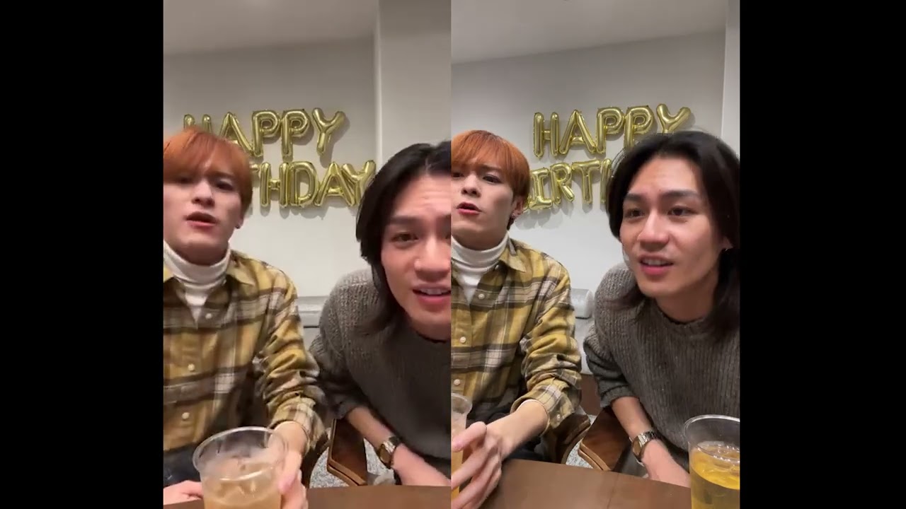 松倉海斗 Birthday 2次会 instagram 2024.11.14 - MAGMOE