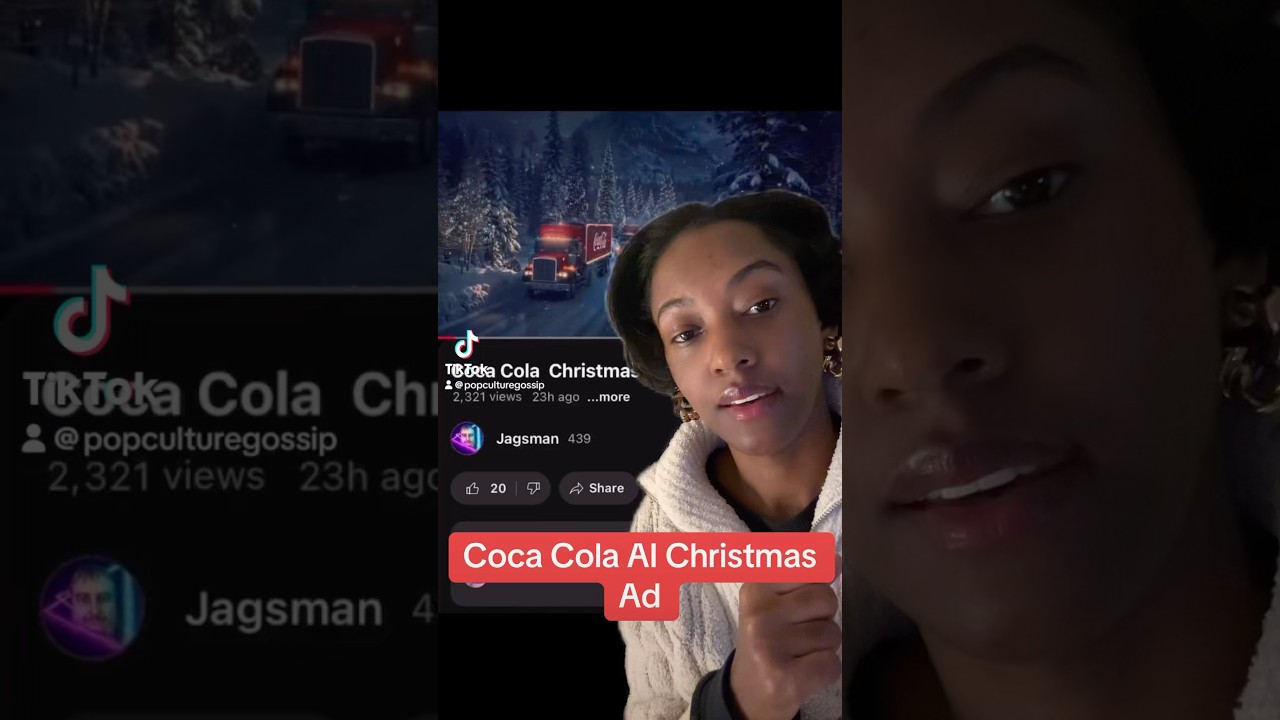 Fk a Casting Couch! Coca Cola Makes A.I Generated Christmas Ad to Avoid Hiring Actors #cocacola ...