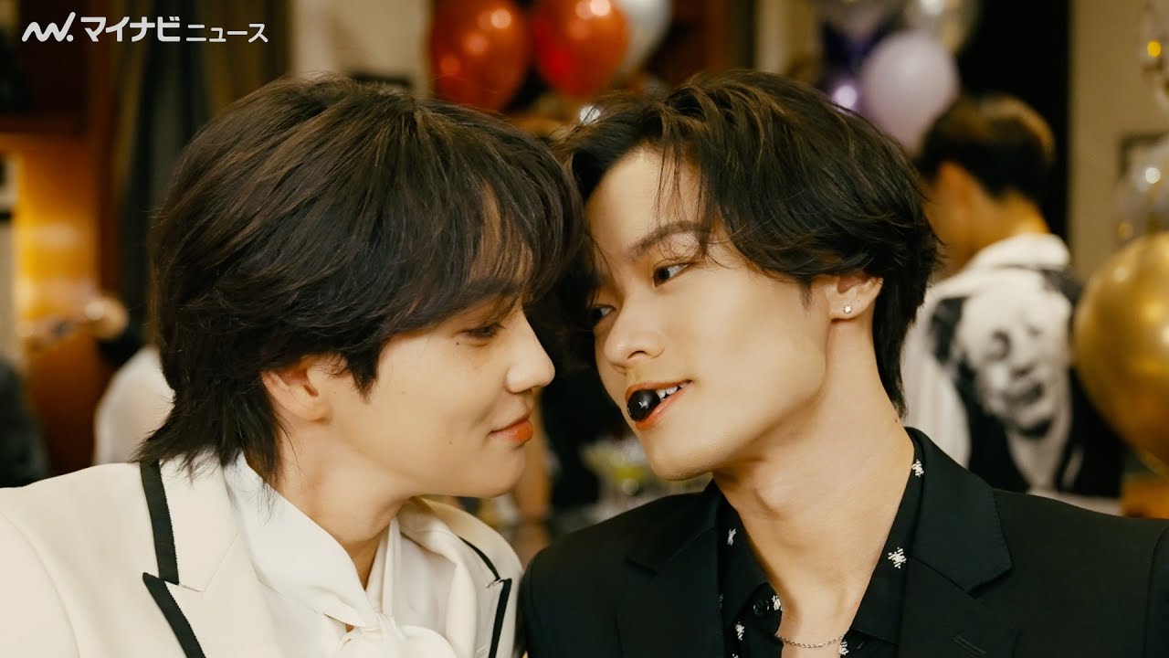 THE RAMPAGE川村壱馬＆吉野北人、超至近距離で見つめ合う！美しすぎる映像にドキドキ 『UHA味覚糖コロロ』新CM 公開 - MAGMOE