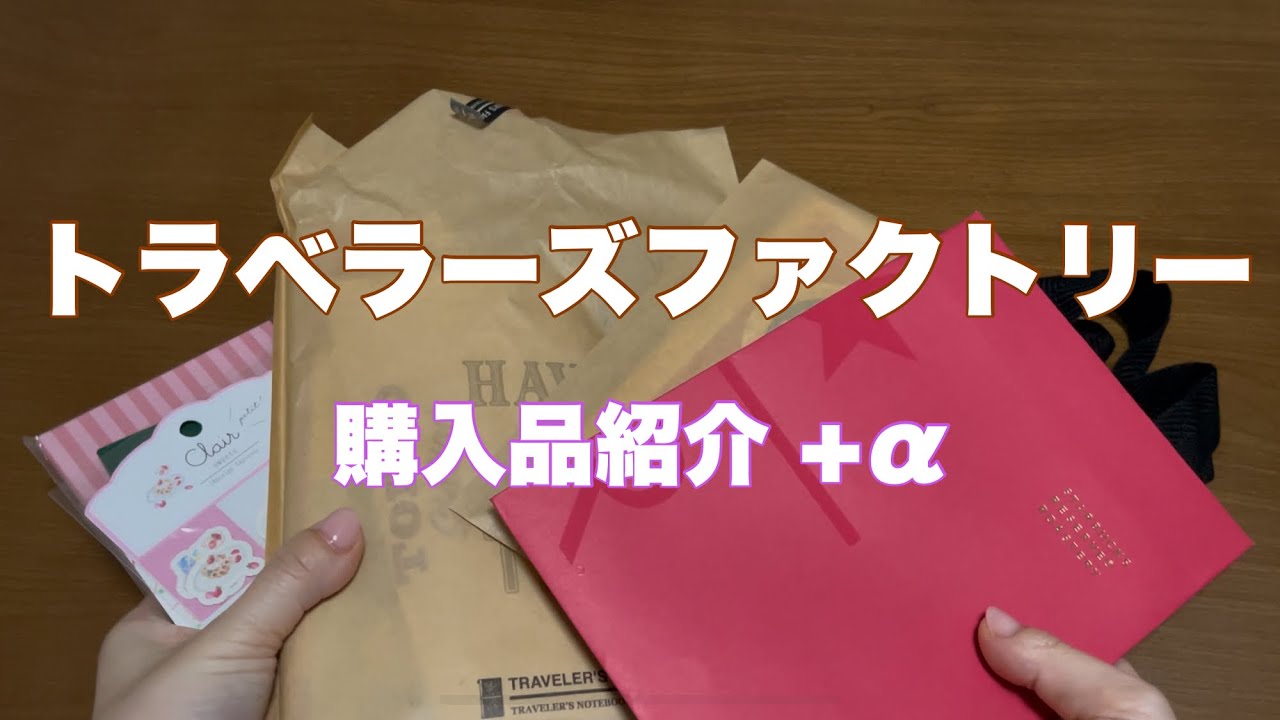 東京に行ってTRAVELER'S FACTORY巡りしてきたので購入品紹介 #25 - MAGMOE