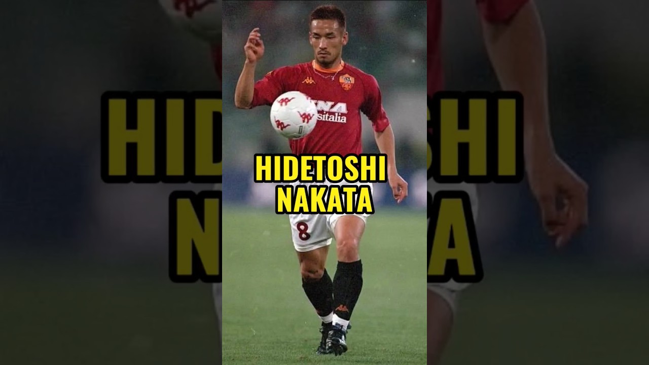 Hidetoshi Nakata, Pemain legenda AS Roma dan Jepang #facts #history # ...
