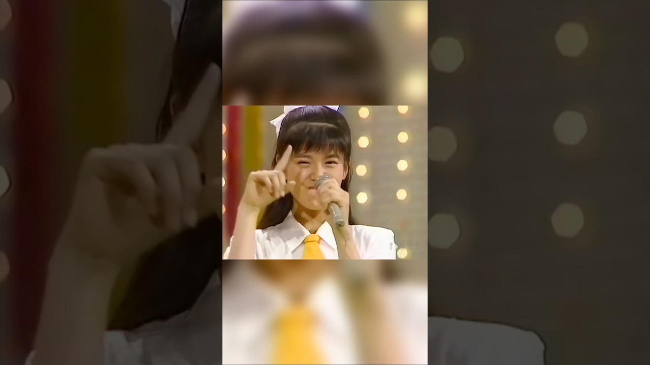 南野陽子，話しかけたかった│ロッテ歌のアルバムNOW 1987年(昭和62年)5月31日より #shorts #ナンノ #かわいい - MAGMOE