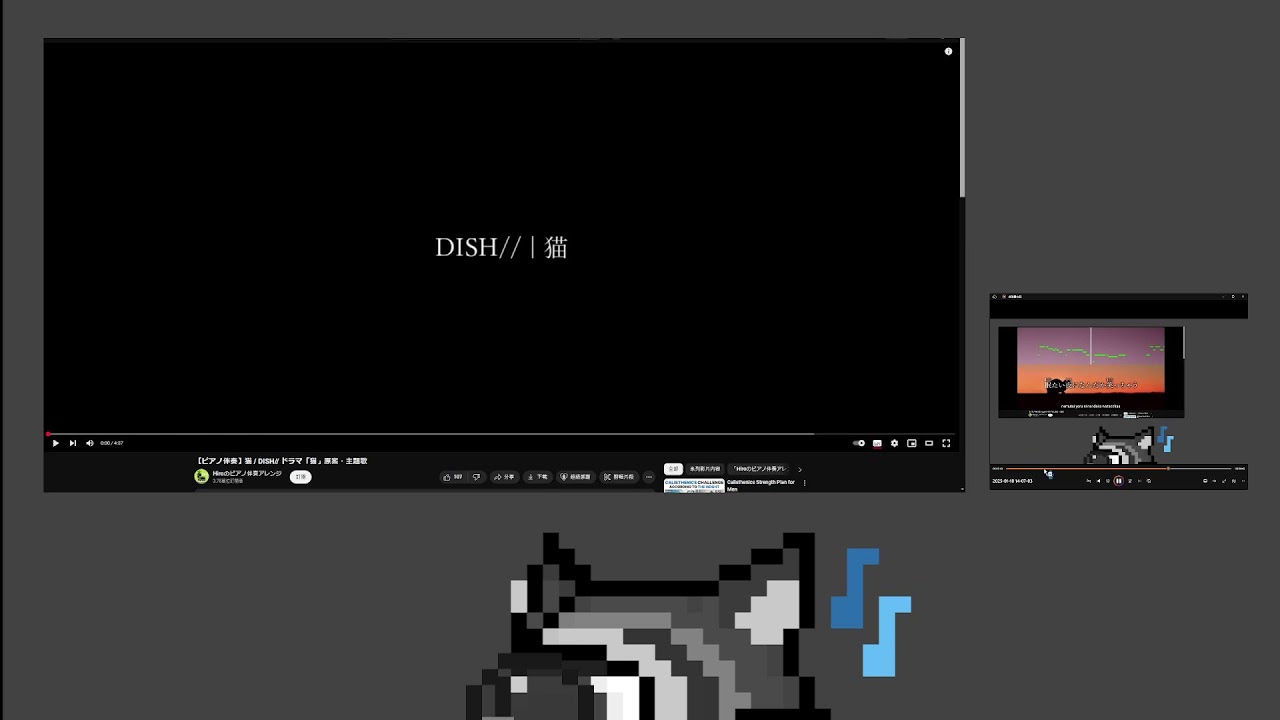 練習/PRACTISE 猫 - DISH// (北村匠海) 2025/1/10 - MAGMOE