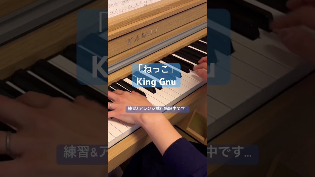 「ねっこ」King Gnu ドラマ『海に眠るダイヤモンド』主題歌 #ピアノ #bgm - MAGMOE