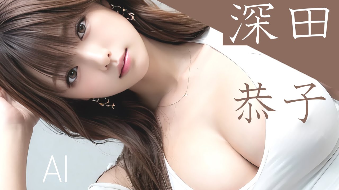 AI 深田恭子：Kyoko FUKADA『Techno City』ふかだきょうこ - MAGMOE