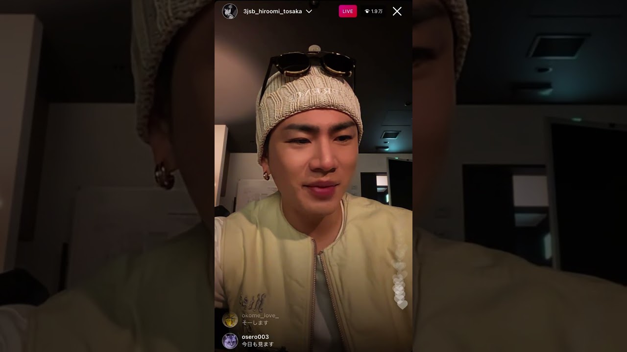 登坂広臣インスタライブ2022.04.17 - MAGMOE