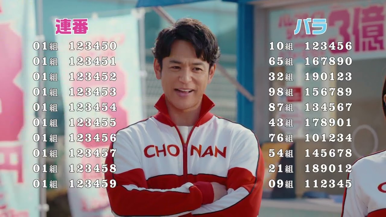 宝くじ 妻夫木聡 吉岡里帆 ケインコスギ 30秒01 - MAGMOE