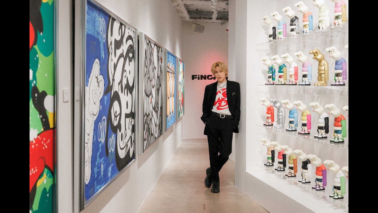 H91- 千賀健永 5回目個展開幕 10月に英ロンドンでも個展開催 初の作品販売で350万円絵画に買い手ついた - MAGMOE