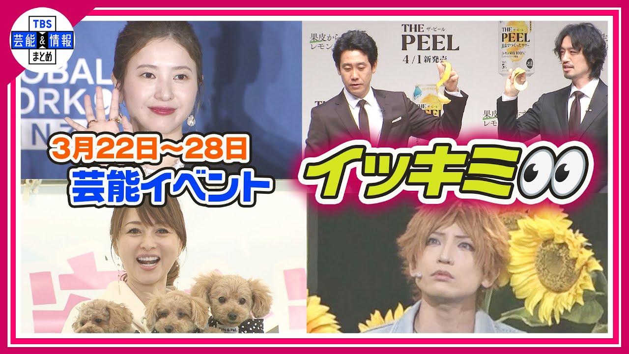 🔴Live🔴＜期間限定公開芸能＞芸能イベント【👀イッキミ👀】（3月22日～3月28日） - MAGMOE