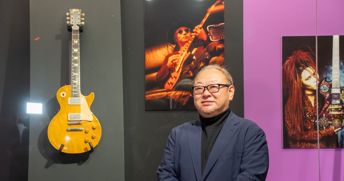 「PSYCHOVISION hide MUSEUM」横浜でいよいよ開幕、目玉はhide愛用59年製Gibsonレスポール（イベントレポート / 写真50枚） - MAGMOE