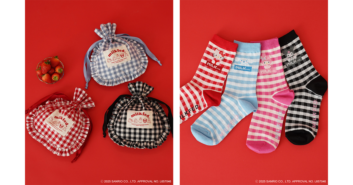 見て…やばい♡【MILKFED.】とサンリオキャラクターズのコラボアイテムが可愛すぎてムリ！ | ViVi - MAGMOE