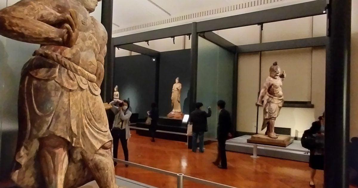 「東博コレクション展」が充実 迫力の「金剛力士立像」が登場、新国宝の最古の伎楽面が限定公開 スペシャルサポーターに佐々木蔵之介さん 東京国立博物館 - 美術展ナビ - MAGMOE