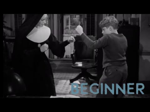 Catholic Nun Teaches Boxing Basics – The Bells of St. Mary’s (1945) | Ingrid Bergman’s Iconic ...