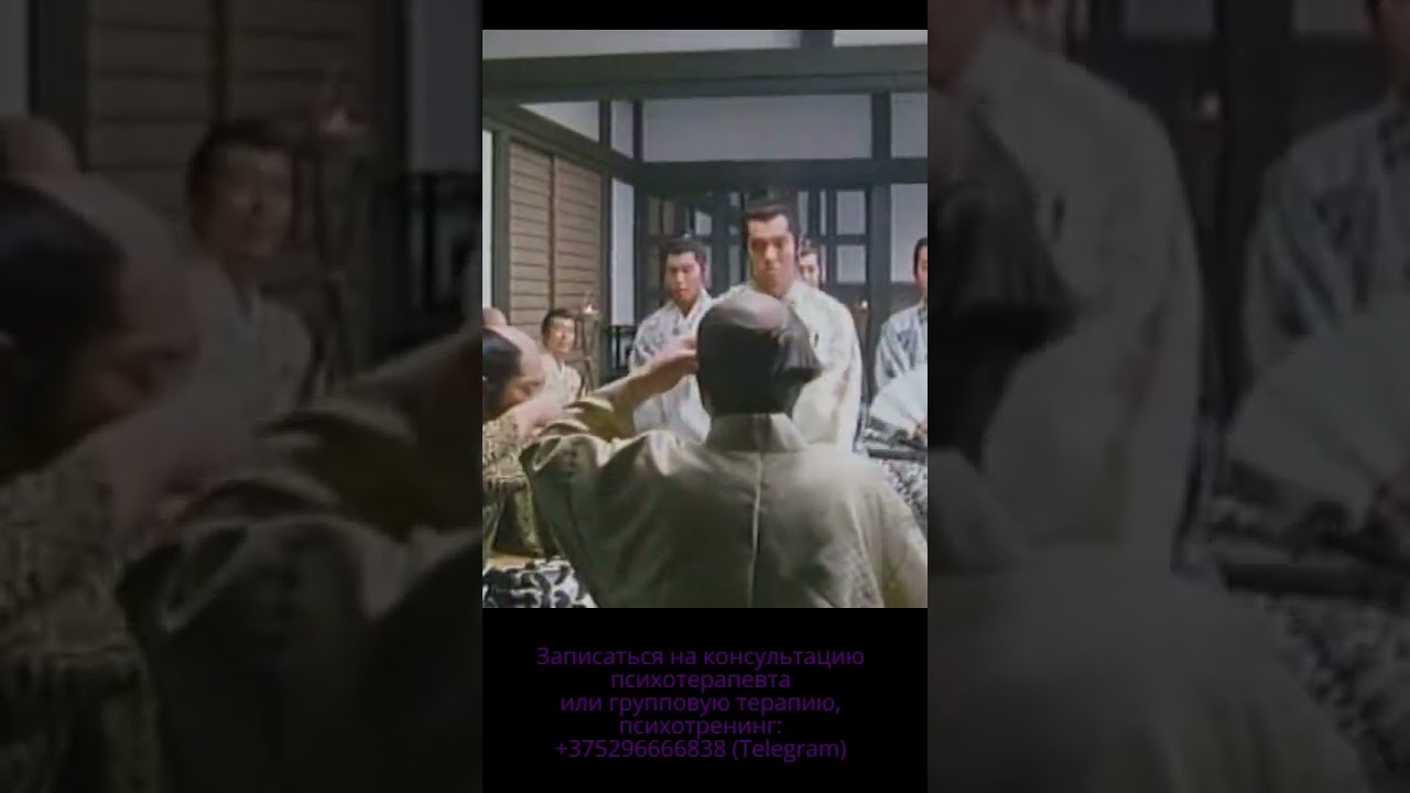 14.05.01 Пьянство в самурайской среде. Кадры из любимых японских фильмов: "Ода Нобунага" - MAGMOE