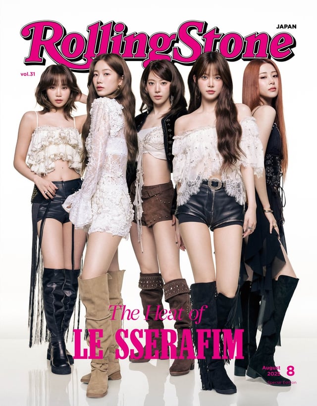 250616 Le Sserafim -Rolling Stone Japan（2025 AugustVol。31Issue Cover Preview） - MAGMOE