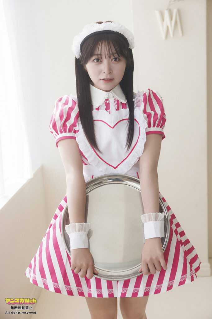 【グラビア】「ミスマガのアソビバ！」山本杏さんのピンクメイド姿など、ヤンマガWebのグラビアを一挙公開！ - MANGA Watch - MAGMOE