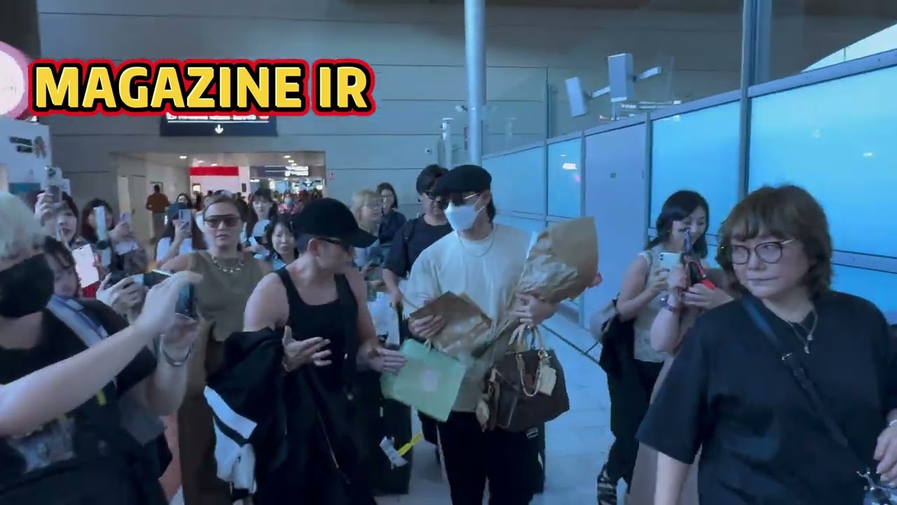 Sho Hirano (平野 紫耀 Number_i (ナンバーアイ. ARRIVE IN AIRPORT PARIS 23/06/2025 - MAGMOE