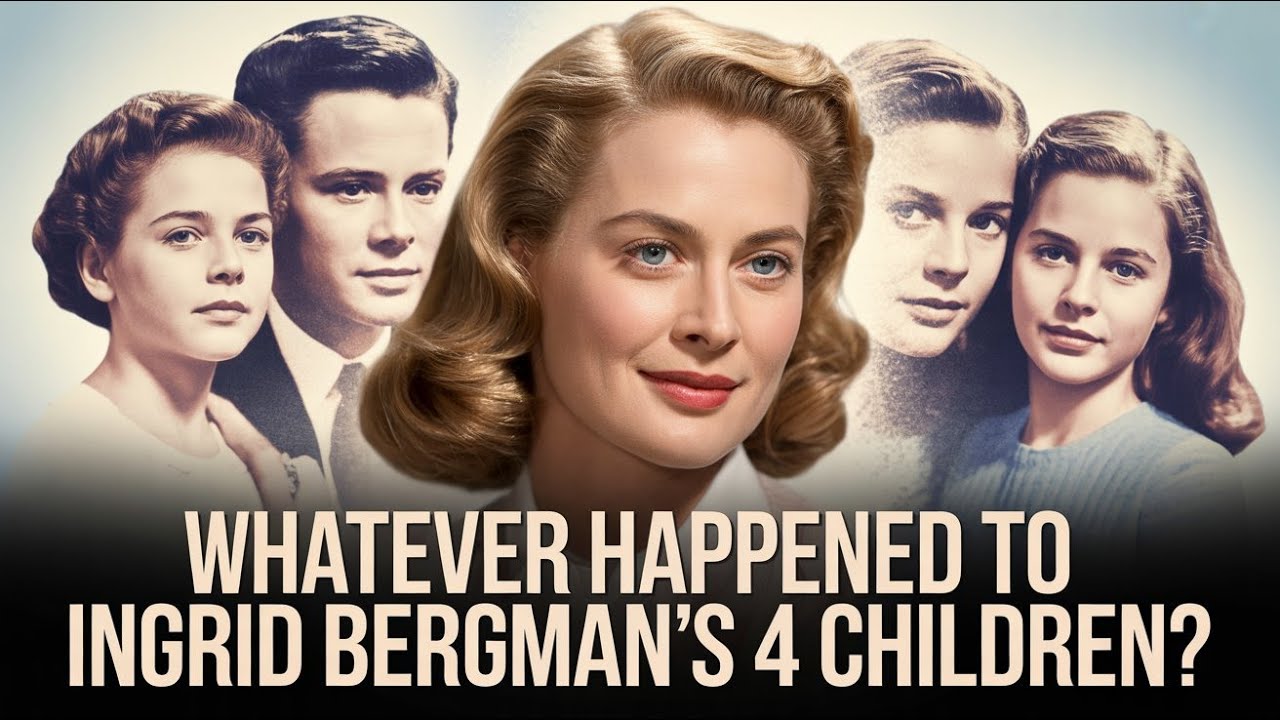 Whatever Happened to Ingrid Bergman's 4 Children - MAGMOE