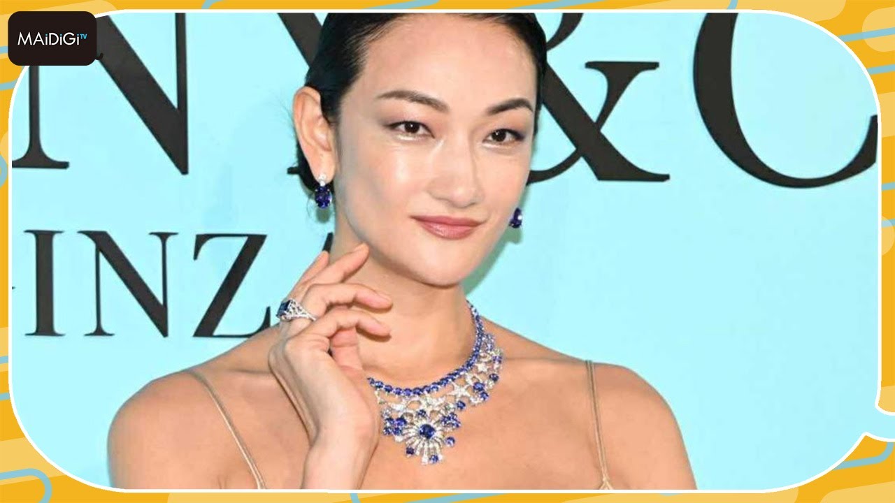 冨永愛、ジュエリー際立つシンプルドレスで登場 「ティファニー 銀座」OPイベント - MAGMOE