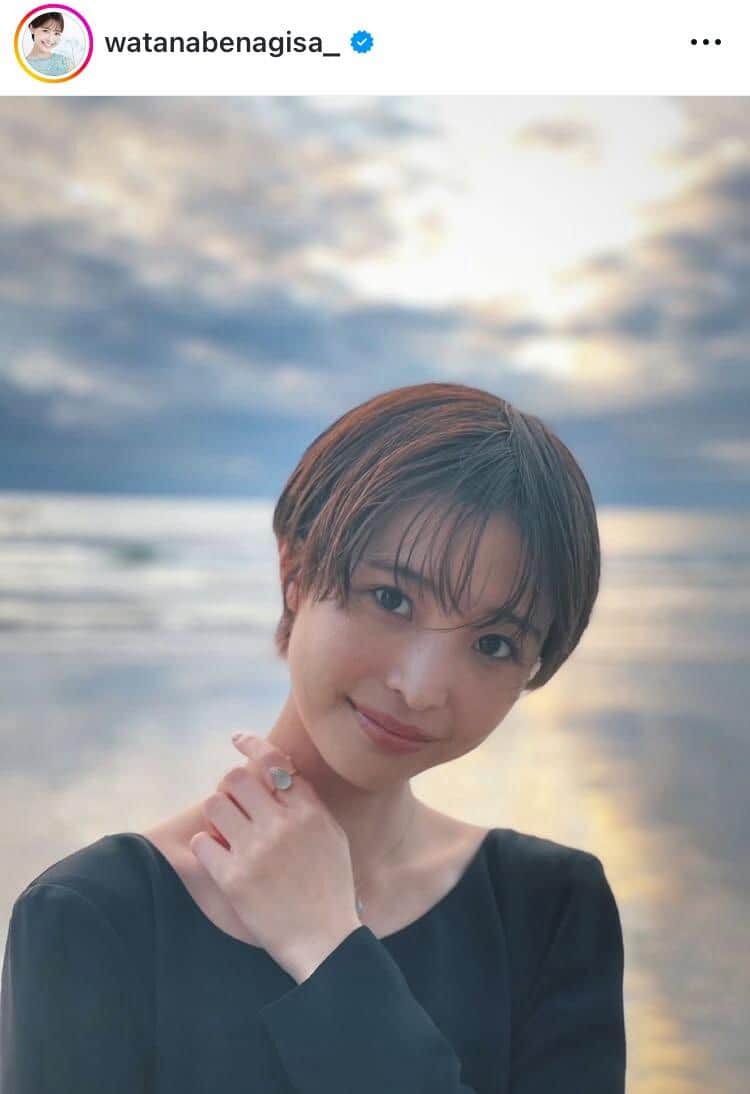 元フジアナ渡邊渚「あえて無加工で載っけます！」 透け感ホワイトコーデ、笑顔ショットにドキっ: J-CAST ニュース - MAGMOE